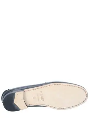 Hereu Leather Cut-out Moccasin