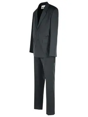 JIL SANDER Grey Wool Suit