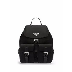 Prada Re-nylon Backpack - Black