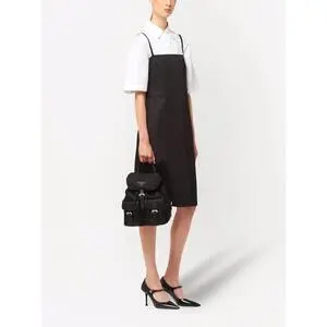 Prada Re-nylon Backpack - Black