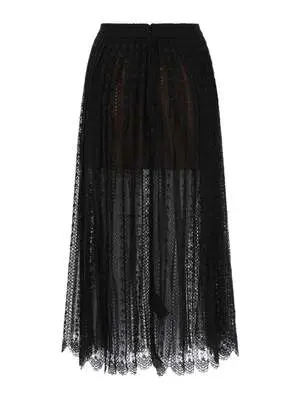 SELF-PORTRAIT Lace Midi Skirt