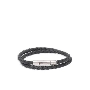 TOD'S Braided Leather Bracelets - Blue
