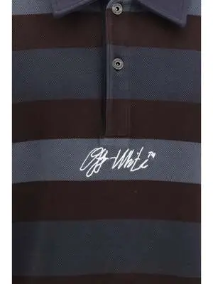 Off-White Stroke Polo Shirt