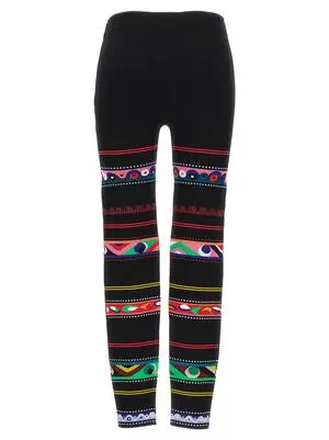 Emilio Pucci Jacquard Patterned Leggings
