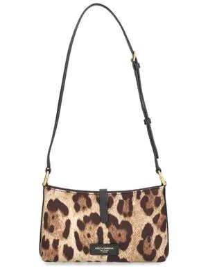 Dolce & Gabbana Animal Print Shoulder Bag - Multicolor