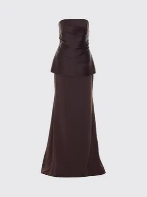 Solace London Satin Long Dress