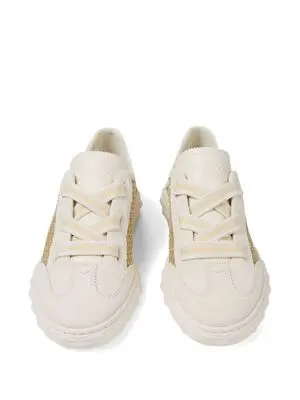 JIMMY CHOO Diamond Leather Sneakers