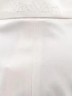 Max Mara Satin Shorts - White