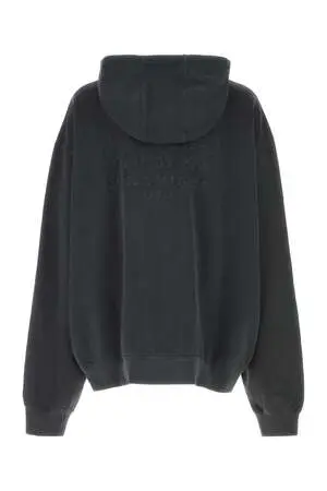 MAISON MARGIELA Cotton Oversize Sweatshirt - Gray