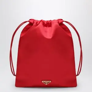 Prada Re-nylon Wish Pouch - Red
