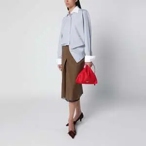 Prada Re-nylon Wish Pouch - Red