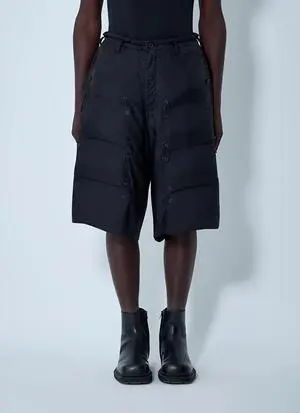 Yohji Yamamoto Padded Shorts - Black