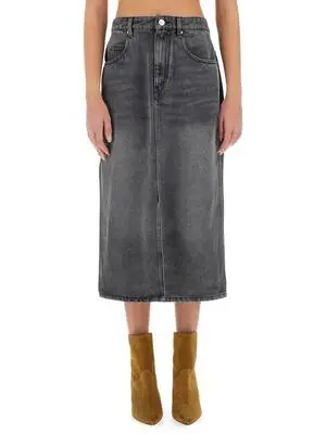 Isabel Marant Étoile Tilauria Skirt - Gray
