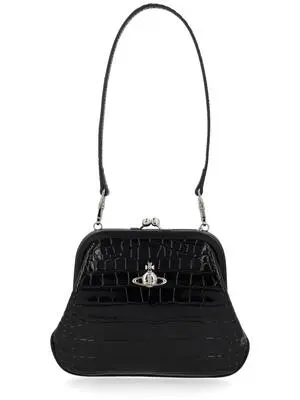 VIVIENNE WESTWOOD Vivienne's Clutch Bag - Black