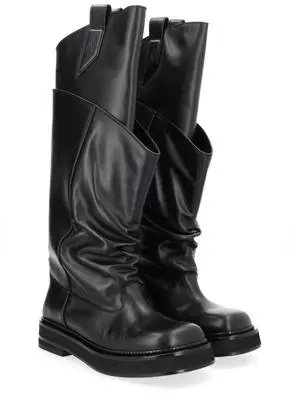 Attico Stivale Passeggiata Boots - Black