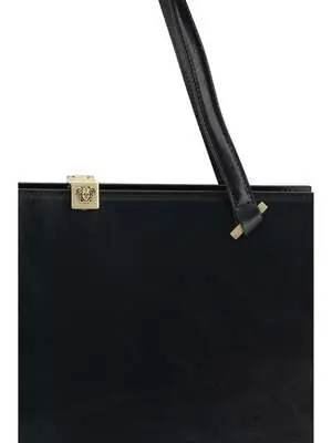 Versace Severine Shoulder Bag In Leather