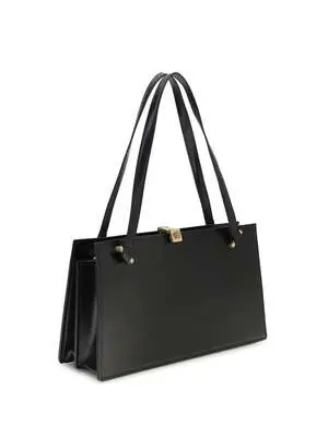 Versace Severine Leather Shoulder Bag
