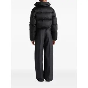 Prada Re-nylon Cropped Puffer Jacket