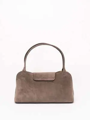 Versace Medium Suede Bag - Multicolor
