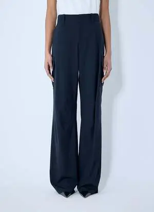 Bottega Veneta Fine Wool Pants - Blue