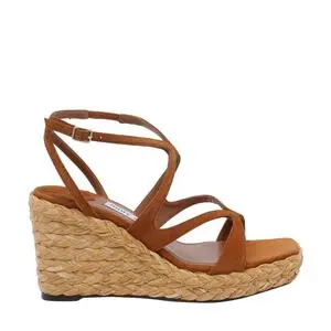 JIMMY CHOO Ayla Wedges - Brown