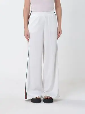 Gucci Cotton Jersey Trousers - White