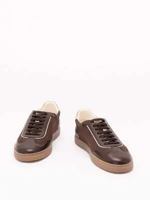 Brunello Cucinelli Leather Sneakers - Multicolor