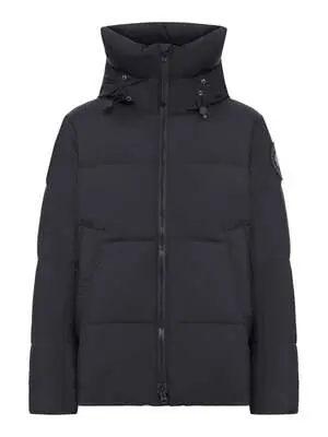 Canada Goose Crofton Label Padded Jacket In Enduraluxe