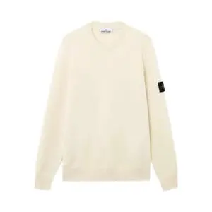 Stone Island Stone Island Neutrals Sweaters & Knitwear - Jumpers Men Cream