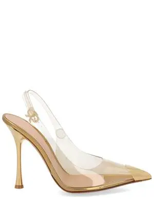 GIANVITO ROSSI Diana Slingback Pumps - Gold