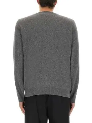 Moschino Wool And Cashmere Pullover - Gray