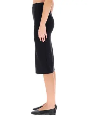 Off-White Midi Skirt With Logo