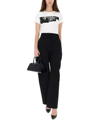 Givenchy Cotton Graphic Print T-shirt - White