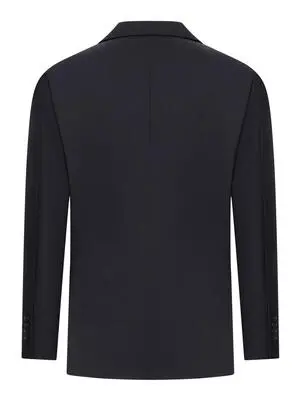 Tagliatore Bruce Tailored Wool Suit With Vest - Black