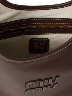 Miu Miu Ivy Leather Shoulder Bag - Multicolor