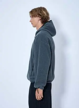 Miu Miu Hooded Zip Sweatshirt