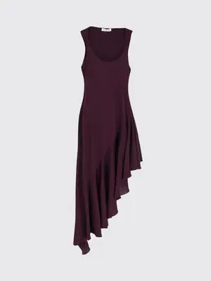 ALAIA Asymmetric Jersey Dress