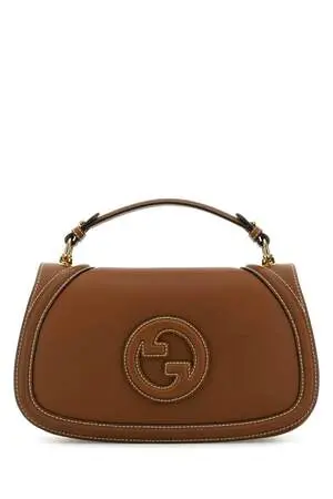Gucci Caramel Leather Blondie Handbag - Brown