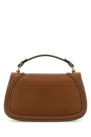 Gucci Leather Blondie Handbag - Brown