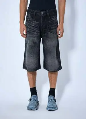 DIESEL® D-enim-m Shorts - Gray