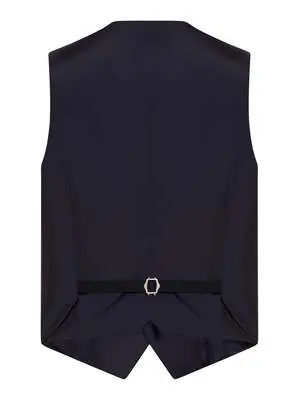 Tagliatore Bruce Tailored Wool Suit With Vest