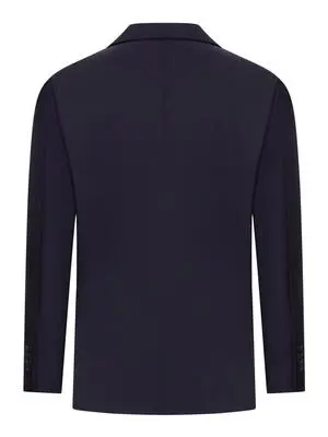 Tagliatore Bruce Tailored Wool Suit With Vest - Blue