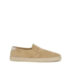 Brunello Cucinelli Suede Espadrilles - Cream