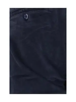 Jacob Cohen Bobby Slim Chino Pants In Stretch Cotton Gabardine - Blue