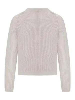 Herno Ribbed Wool And Mohair Blend Sweater - Multicolor