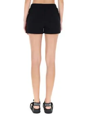 Moschino Shorts With Teddy Print