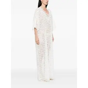 ERMANO SCERVINO Ermanno Scervino Lace V-neck Dress