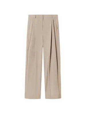 Stella McCartney Pleated Wool Trousers - Multicolor