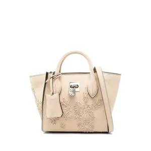 ERMANO SCERVINO Ermanno Scervino Suede Mini Tote Bag