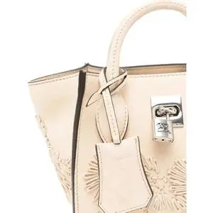 ERMANO SCERVINO Ermanno Scervino Suede Mini Tote Bag